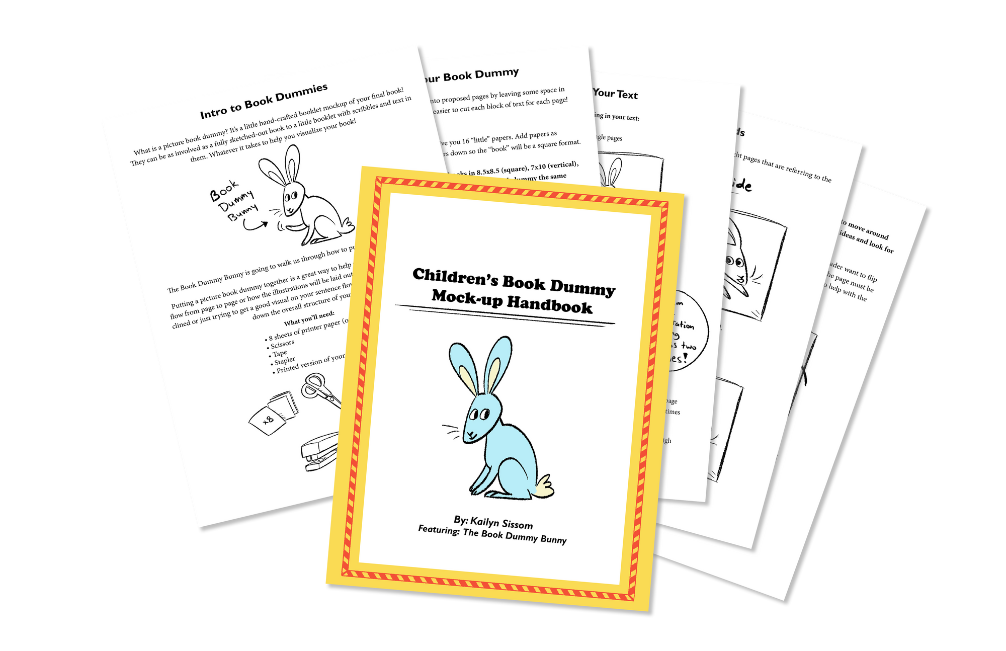 Children's Book Dummy Mock-Up Guidebook - Christian Author Shop