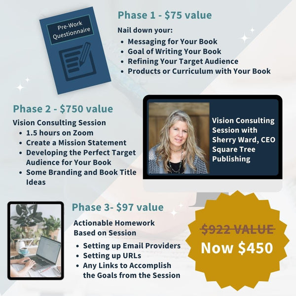 Vision Consulting with Sherry Ward - Christian Author Shop